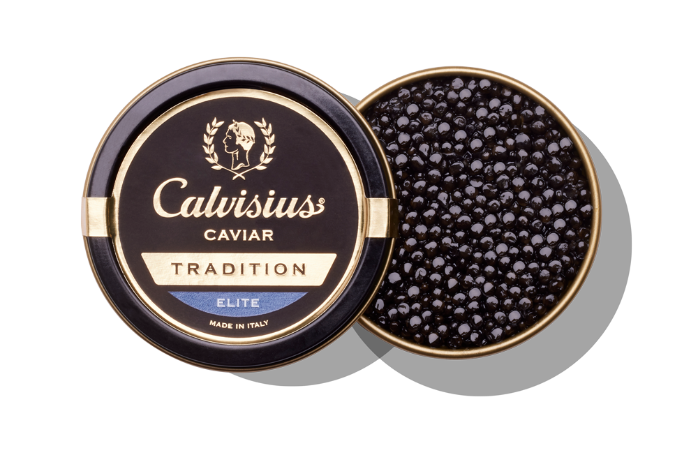 Calvisius Caviar from white sturgeon